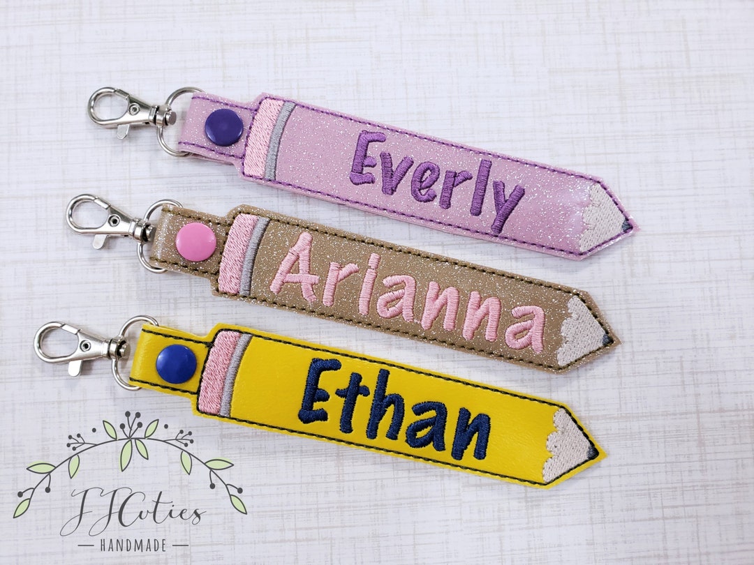 Personalized Back to School Name Tag-school Backpack Name Tag ...