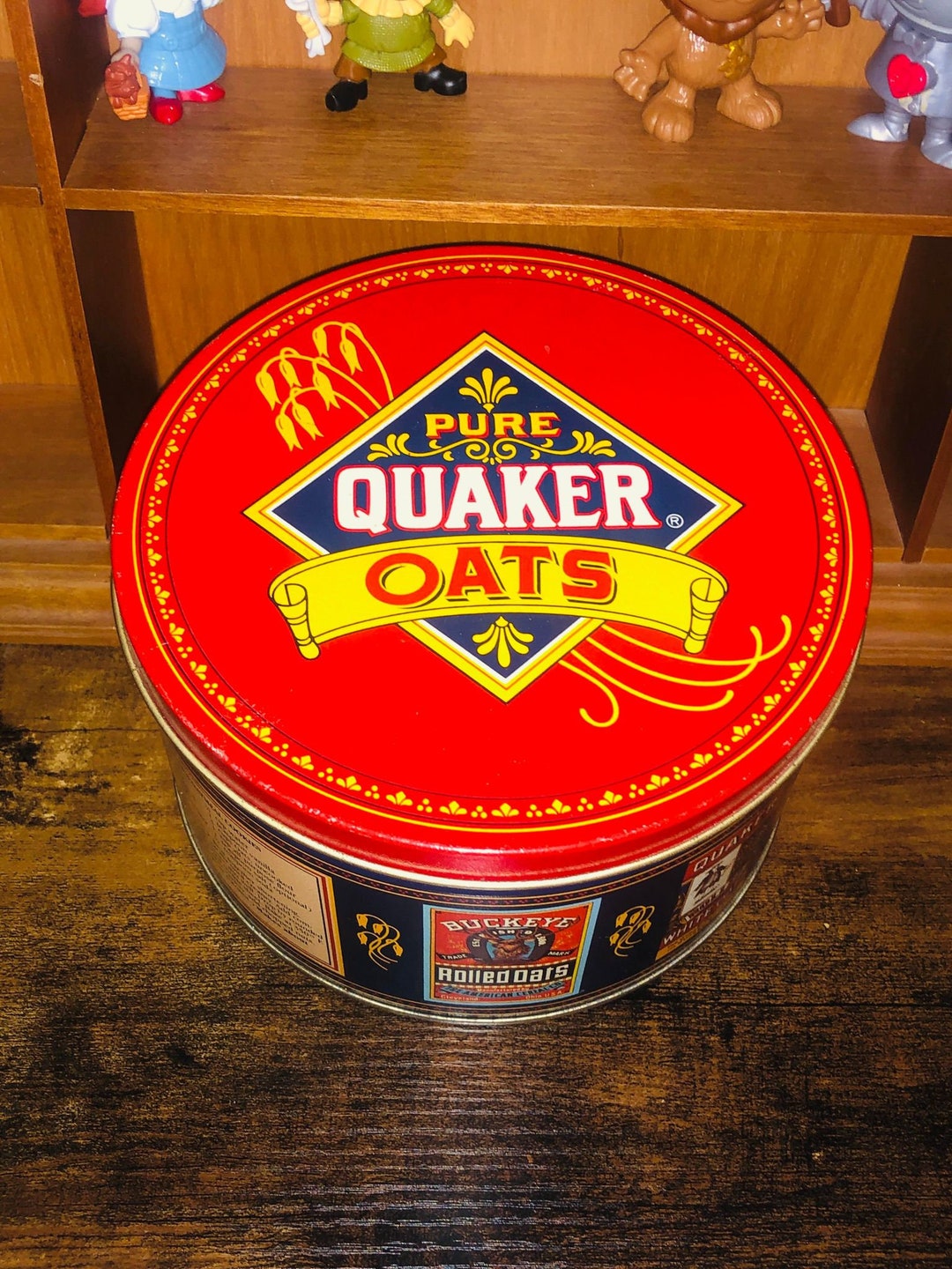 Vintage Tin Containers set of 8 - Etsy