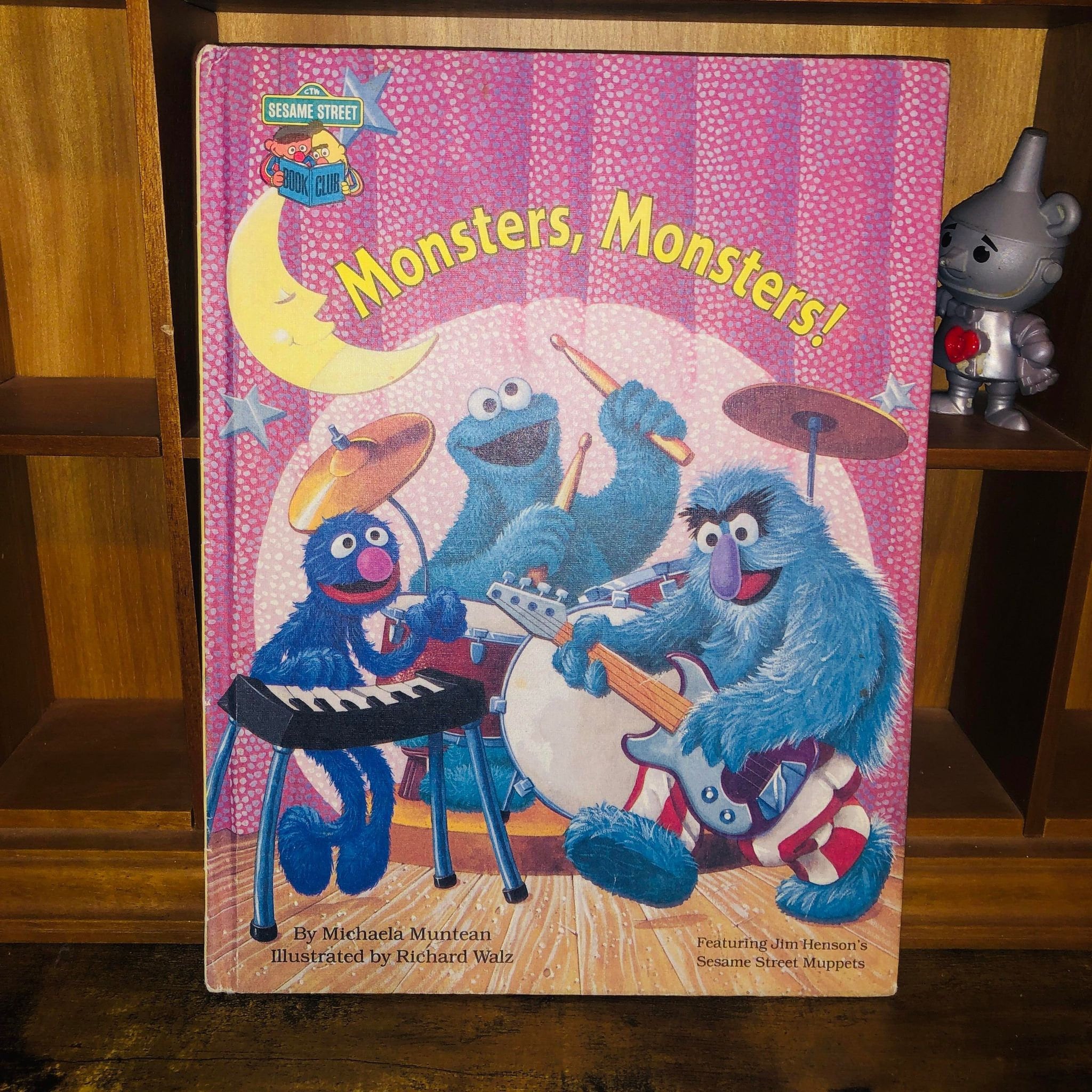 Monsters, Monsters, Sesame Street Book Club All About Cute, Lovable ...