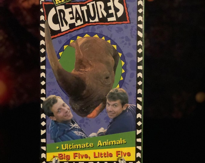Kratt's Creatures : Ultimate Animals Big Five, Little Five [VHS] - Etsy
