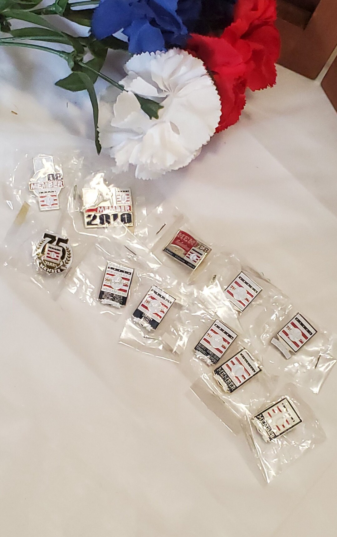 CHOOSE Baseball Hall of Fame Collectible Pin, Member Pin, Assorted ...