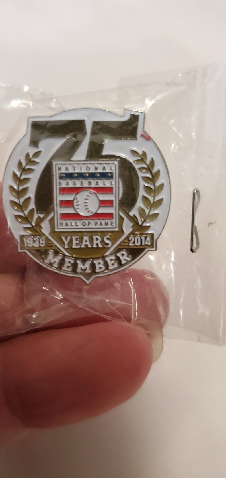 CHOOSE Baseball Hall of Fame Collectible Pin, Member Pin, Assorted ...