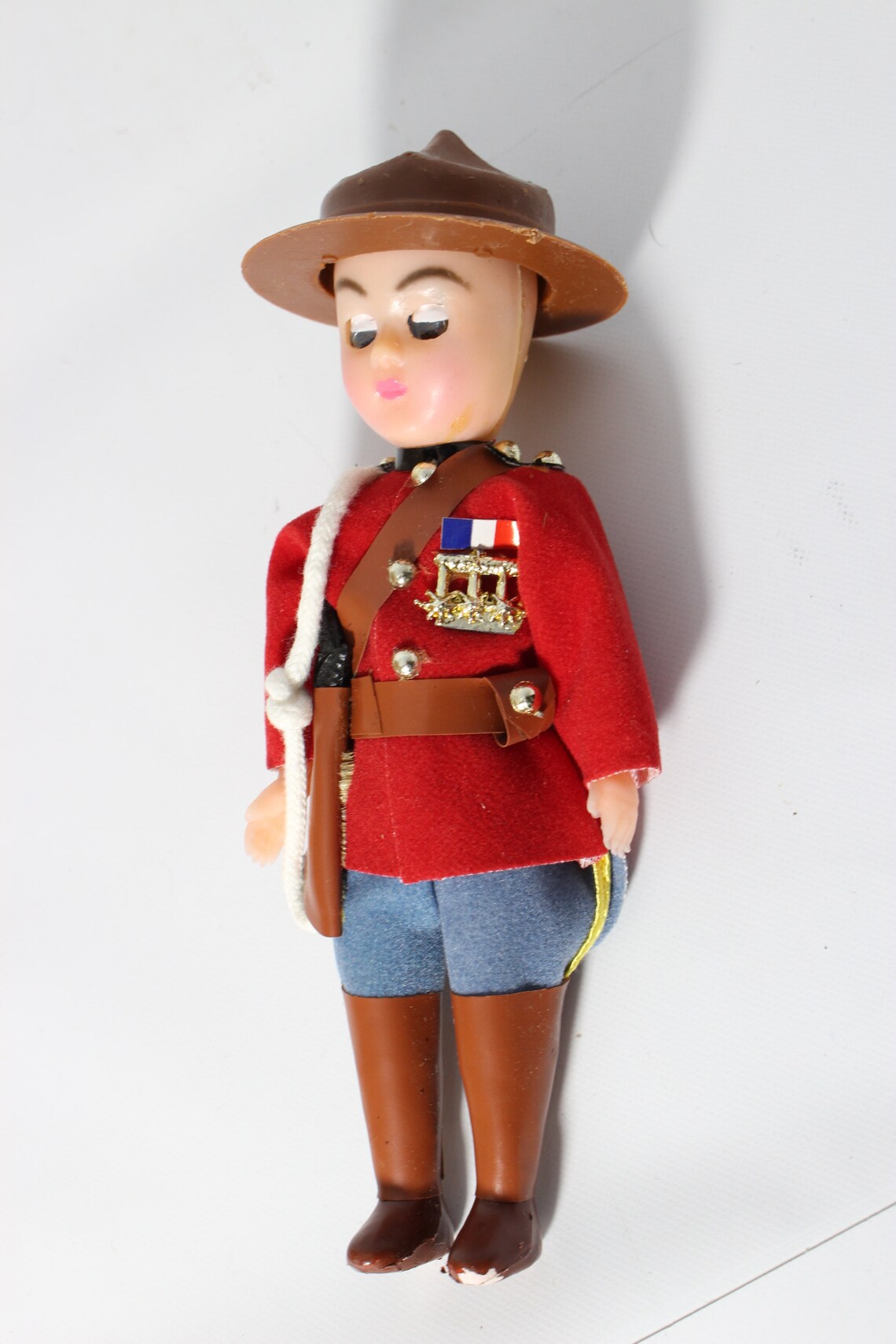 Vintage Mountie Plastic Doll Uniformed RCMP Doll Canadian | Etsy
