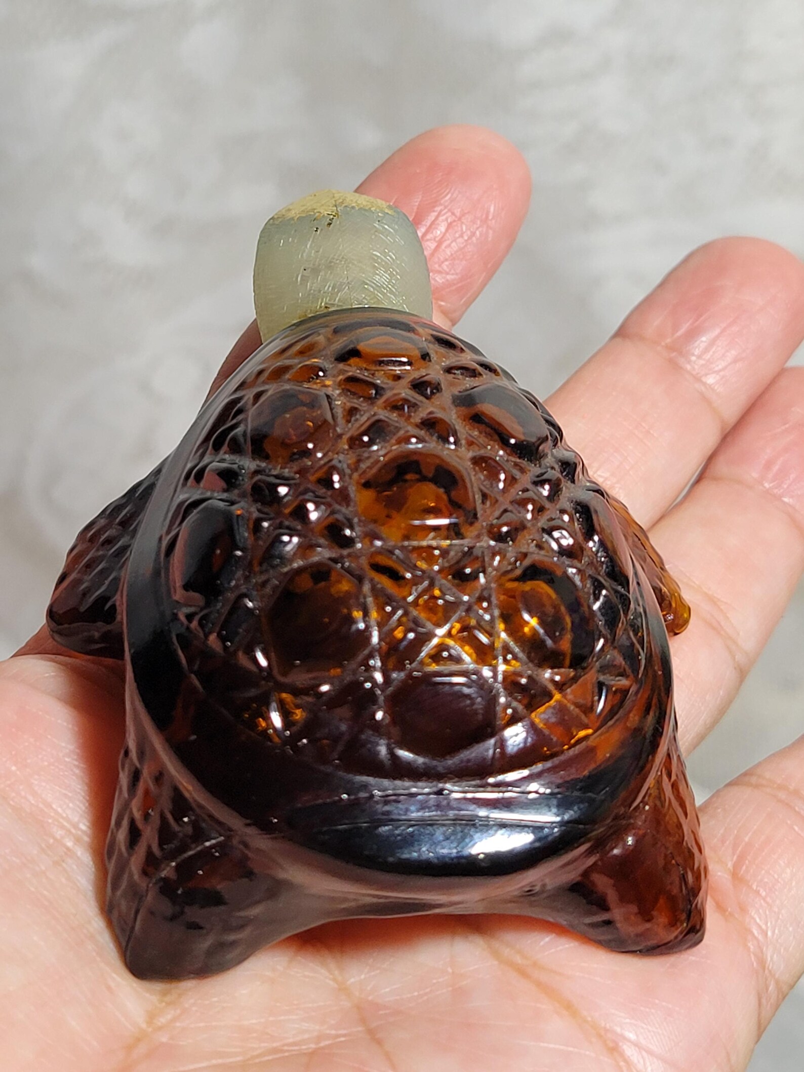 Vintage Avon Turtle EMPTY Cologne Bottle 1 Oz - Etsy