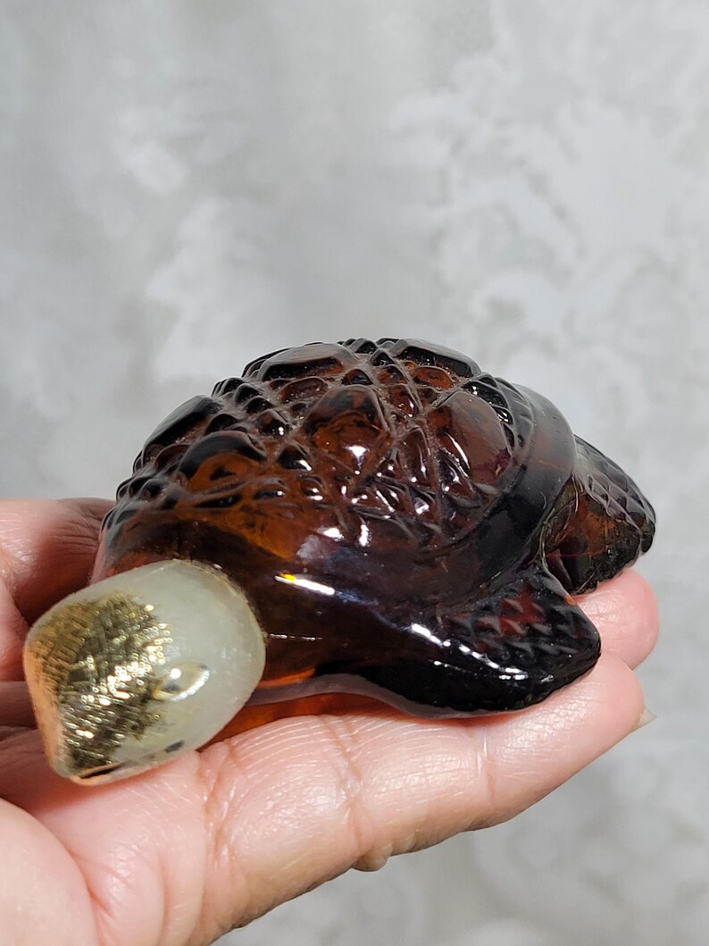 Vintage Avon Turtle EMPTY Cologne Bottle 1 Oz - Etsy