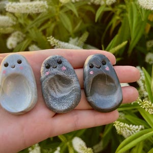 Original Clay Matte Smooth Worry 'stones' - Soothing Thumb Friend ...