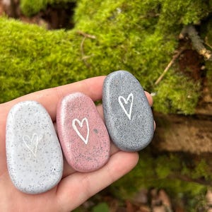 Original Clay Matte Smooth Worry 'stones' - Soothing Thumb Friend ...