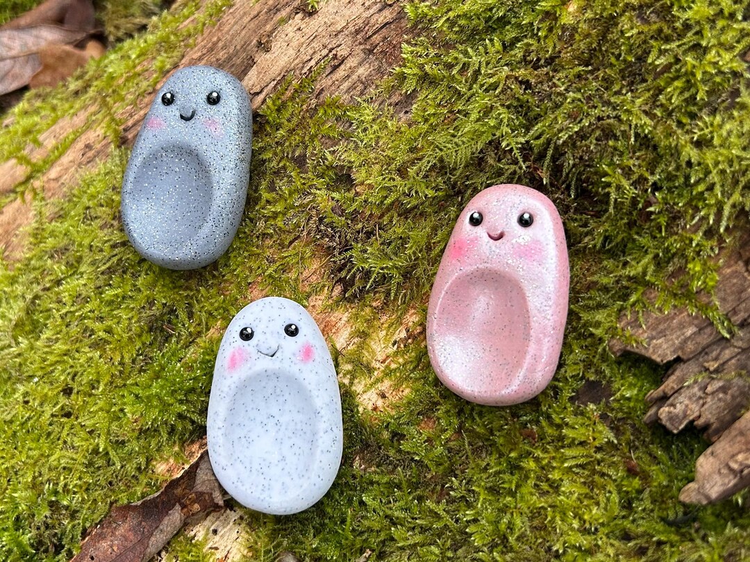 Original Clay Matte Smooth Worry 'stones' - Soothing Thumb Friend ...