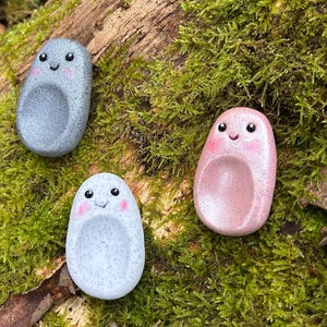 Original Clay Matte Smooth Worry 'stones' - Soothing Thumb Friend ...