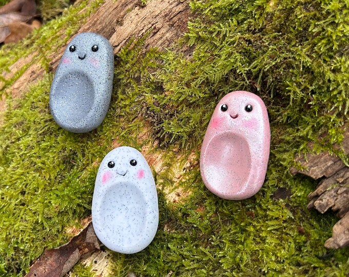 Original Clay Matte Smooth Worry 'stones' - Soothing Thumb Friend ...