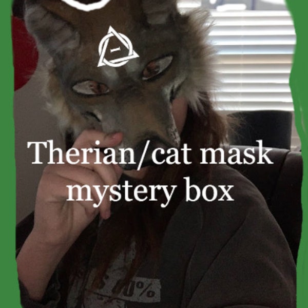 Therian Mask Fox Mystery Box - Etsy