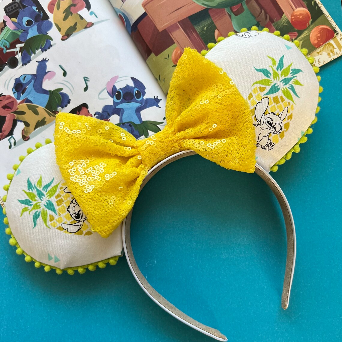 Stitch Disney-inspired Mickey Ears - Etsy