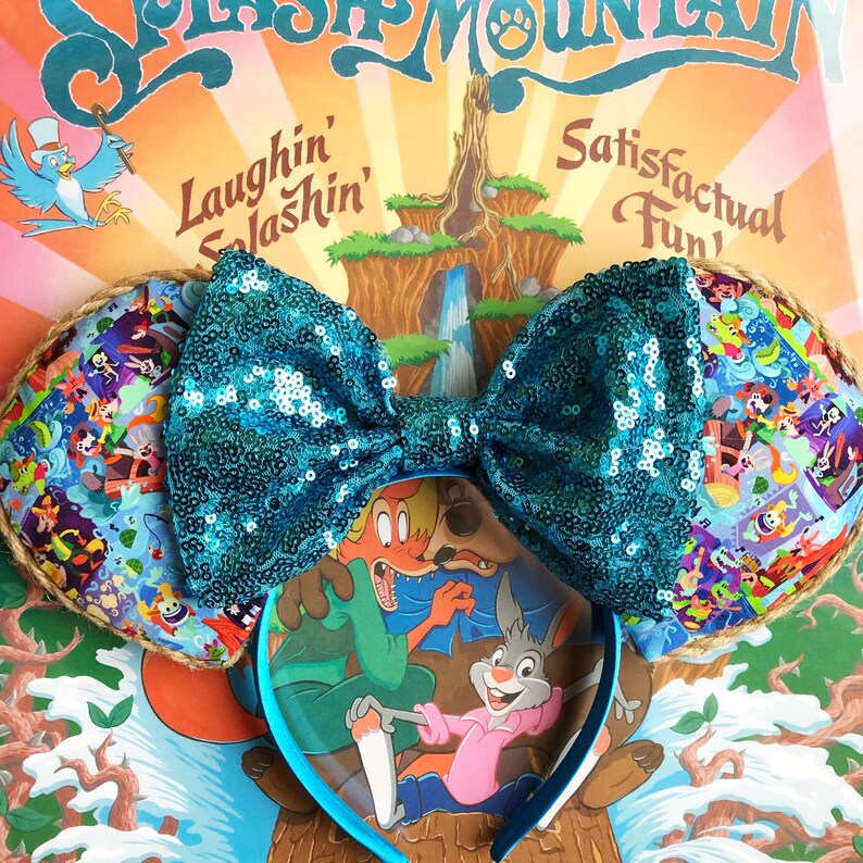 Splash Moutain Inspired Mickey Ears - Etsy