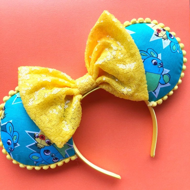 Toy Story Disney-inspired Mickey Ears- Bunny & Ducky - Etsy