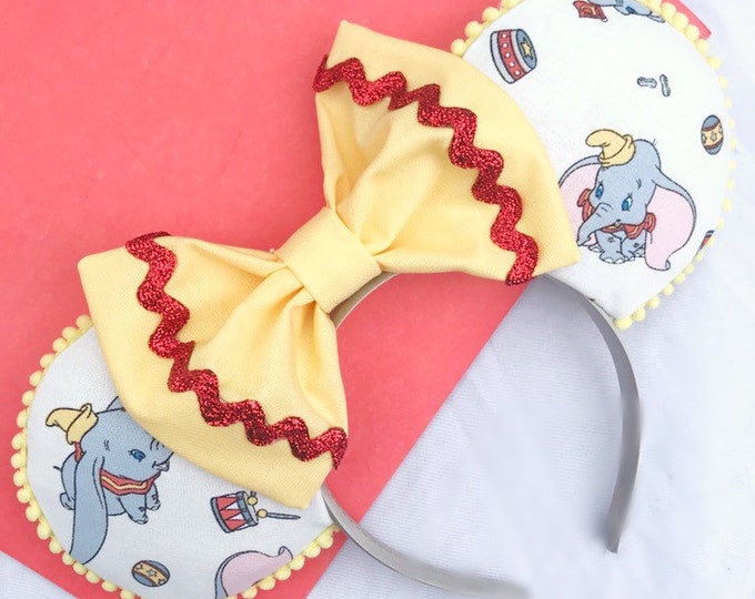 Dumbo Ears, Dumbo Mouse Ears, Disney Inspired Ears, Dumbo Headband ...