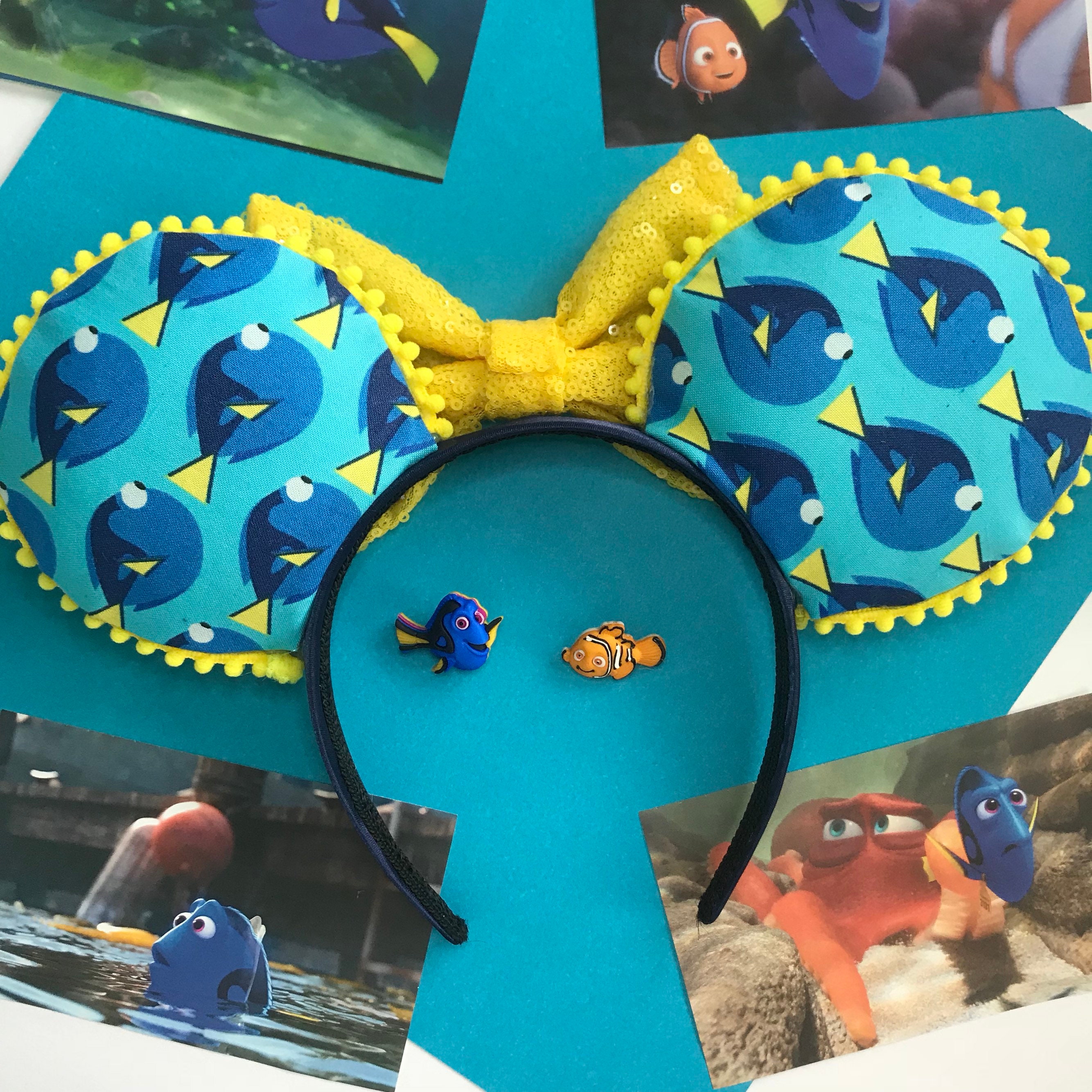 Finding Dory - Nemo Disney-inspired Mickey Ears - Etsy