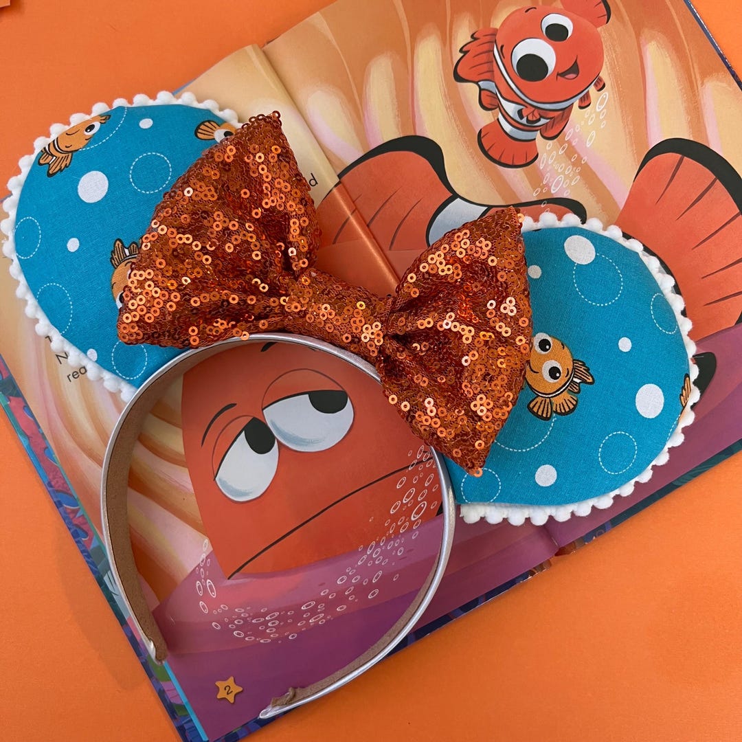 Finding Dory - Nemo Disney-inspired Mickey Ears -friends - Etsy