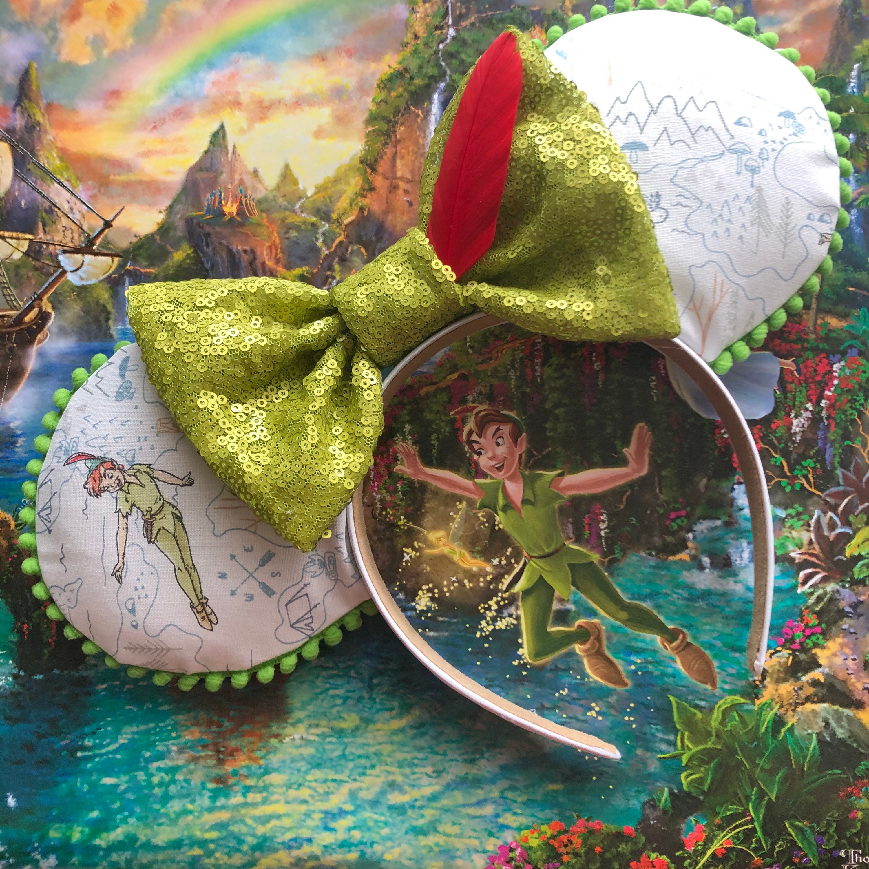 Peter Pan Disney-inspired Mickey Ears - Etsy
