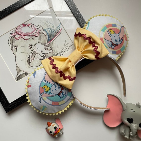 Colorful Dumbo Disney-inspired Mickey Ears | Etsy