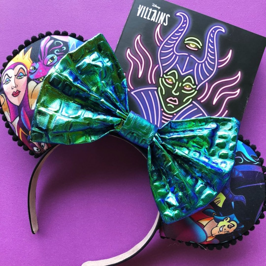 Villains Disney-inspired Mickey Ears - Etsy