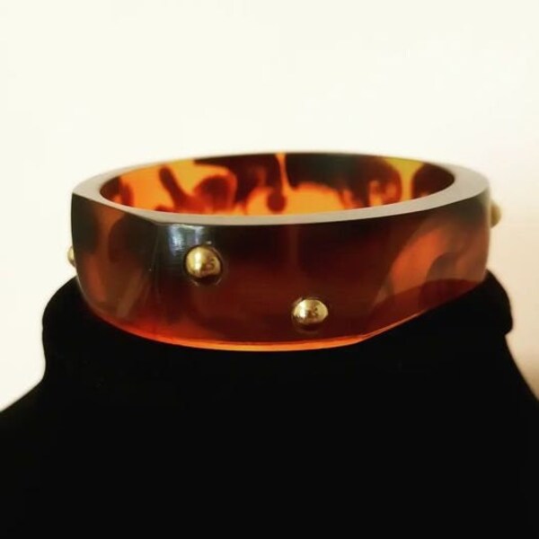 Amber Bangle - Etsy