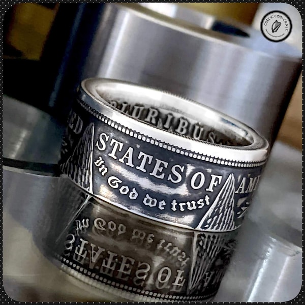 Silver Coin Ring - Etsy