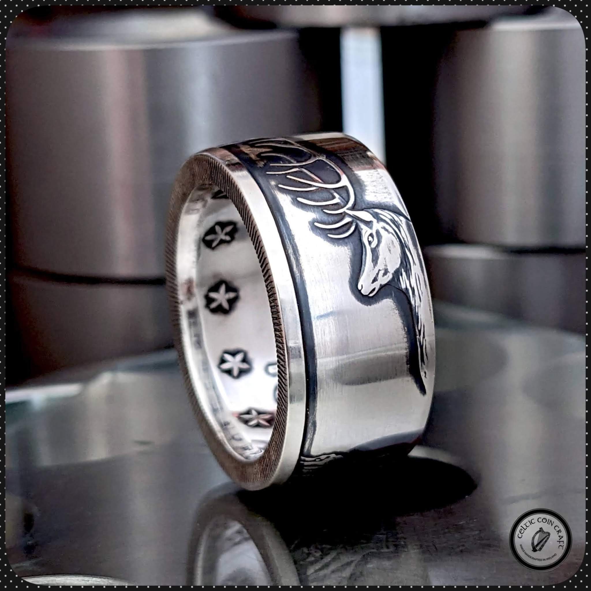 Celtic coin rings store