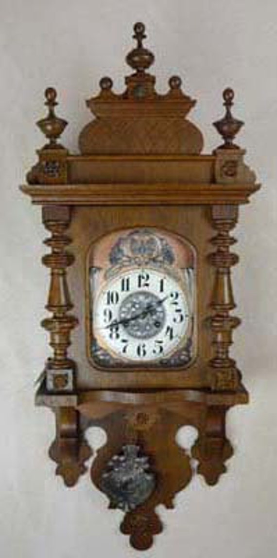 Antique German Wall Clock