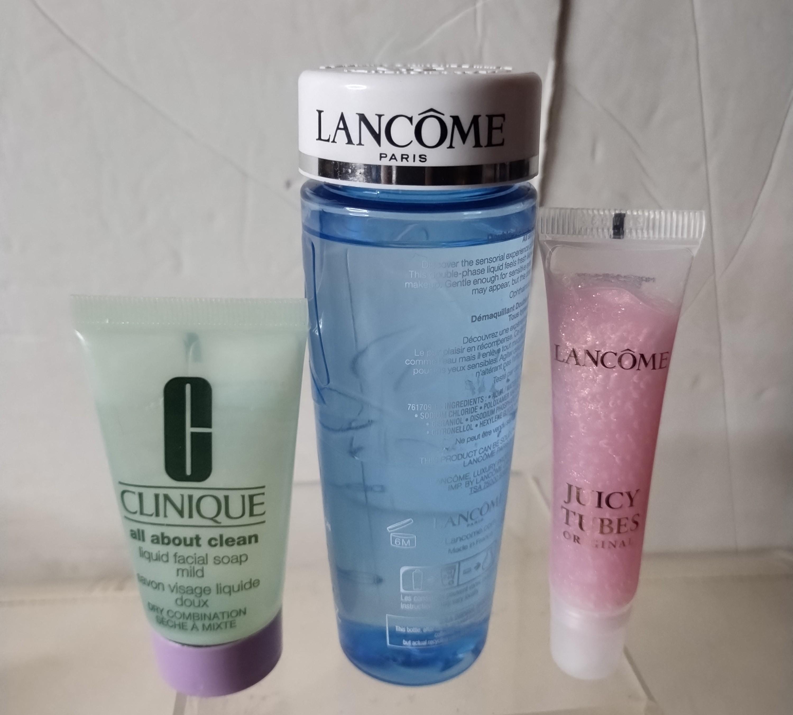 Lancome Bi- Facial, Lancome Juicy Tubes, & Clinique Mild Facial Soap - Etsy