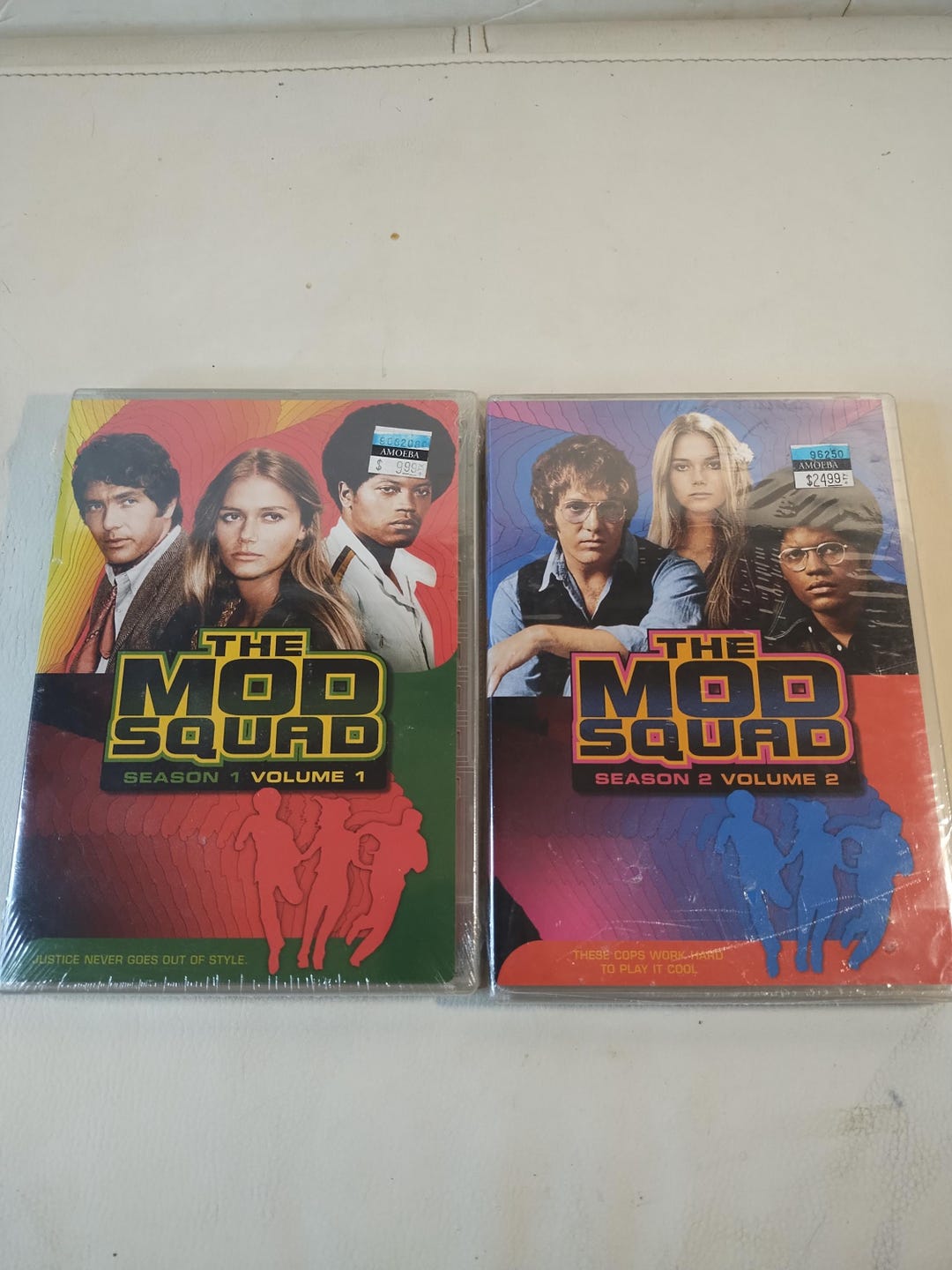 The Mod SQUAD Season 1 Volume 1 & Season 2 Volume 2 Nos-sealed Dvds 70s ...