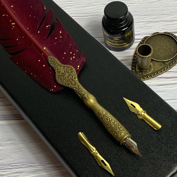 Feather Quill Pen - Etsy