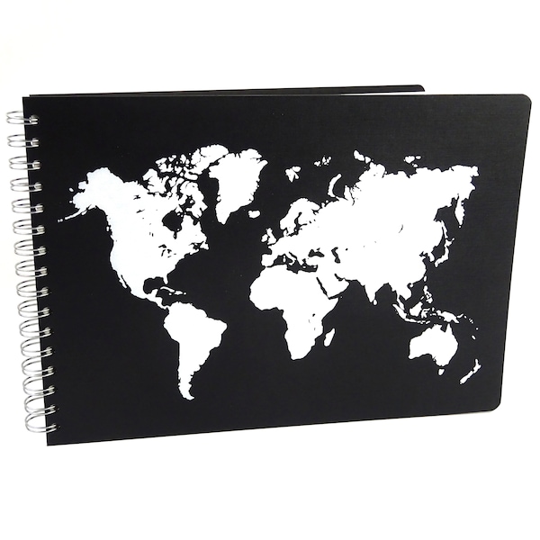 World Map Scrapbook - Etsy UK