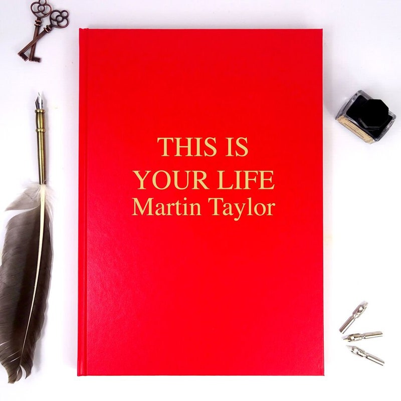 Personalised This is Your Life Book - Etsy UK