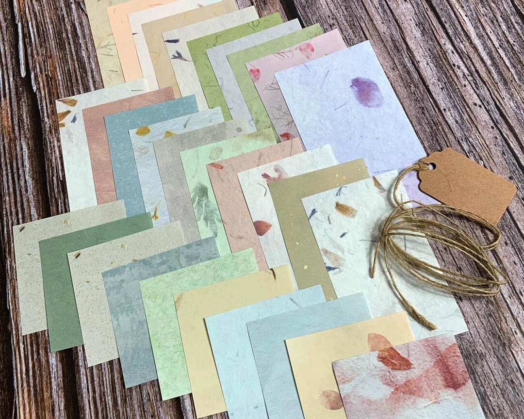 X30 Floral Paper Sheets, Neutral Petal Colours, Junk Journal Scrapbook ...