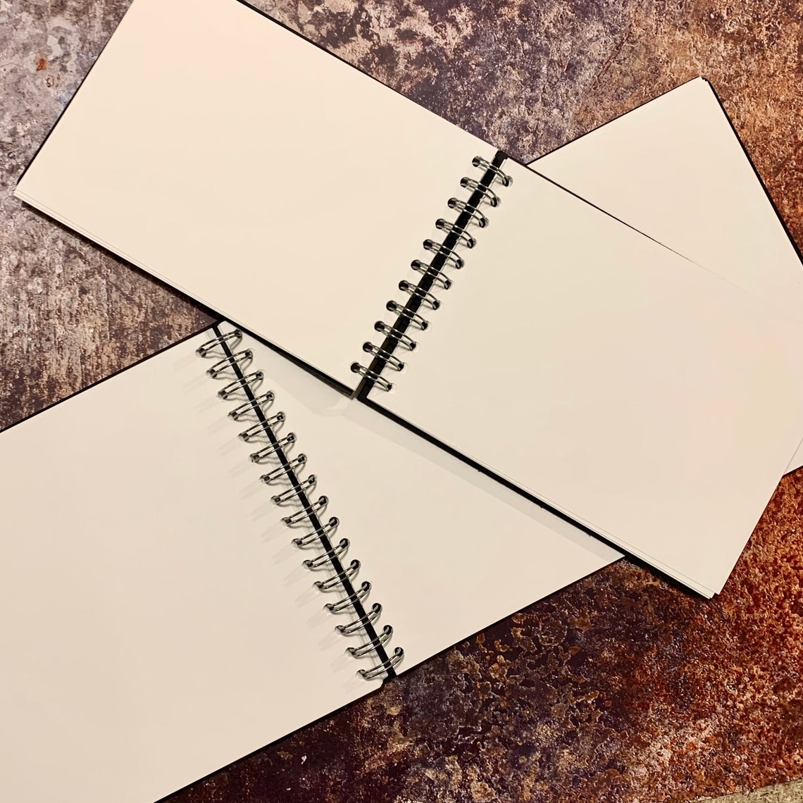 World Map Scrapbook Photo Album, Black Hardboard Covers, A4 A5, 100 ...