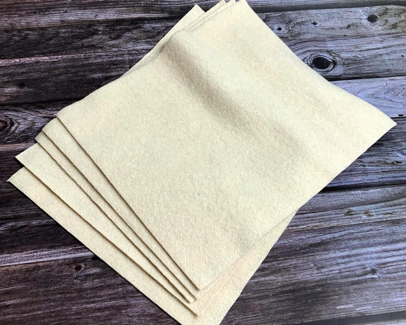 X5 Felts Premium Paper Making, Wool, A5 A6 Sized Sheets, Couching ...