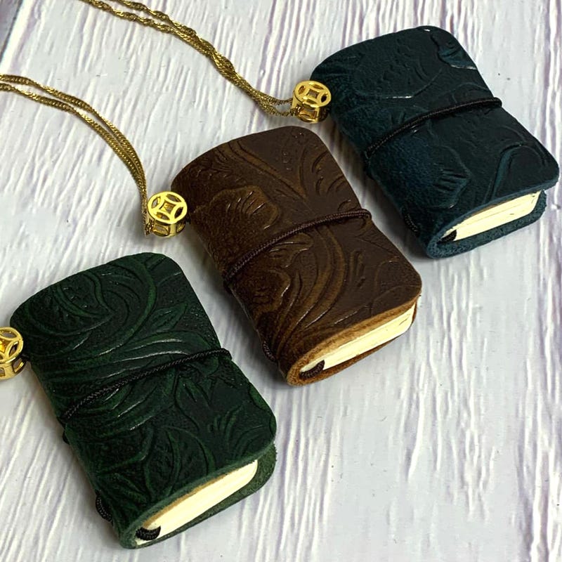 Secret Note Necklace - Etsy