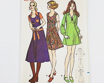 70s dress pattern | Etsy