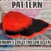 DIY Cow Tail PDF Pattern - Etsy