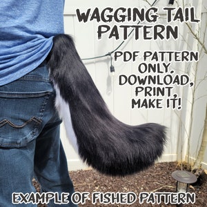 DIY Wagging Tail - PDF Pattern - Etsy
