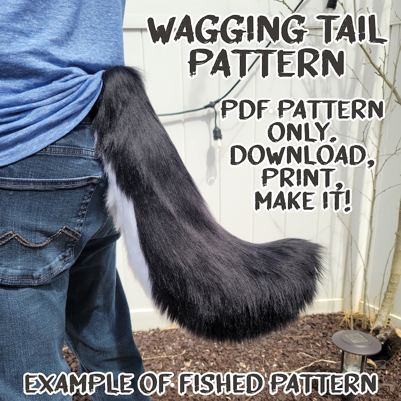 Hyper Motion Tail Pattern - Etsy