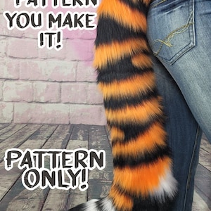 DIY Tiger Tail Bundle- PDF Pattern - Etsy