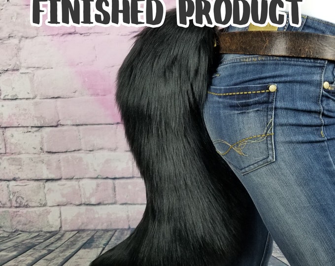 DIY Wolf Tail PDF Pattern - Etsy