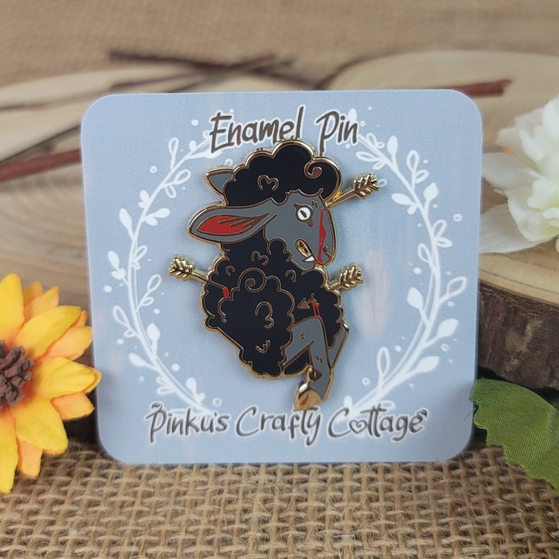Sheep Pin - Etsy