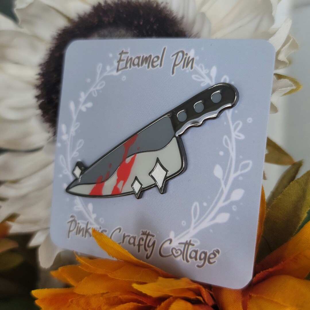 Bloody Knife Pin - Etsy