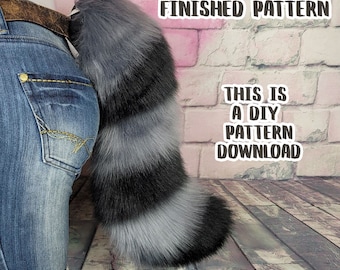 DIY Cow Tail PDF Pattern - Etsy