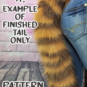 DIY Tiger Tail Bundle- PDF Pattern - Etsy