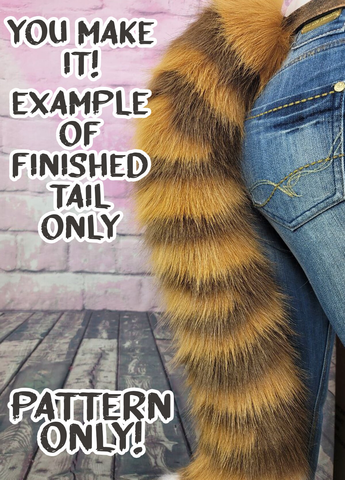 DIY Tiger Tail Bundle- PDF Pattern - Etsy
