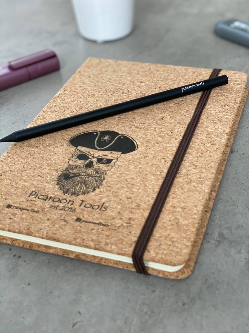 EDC Pirate Logbook and Pencil - Etsy
