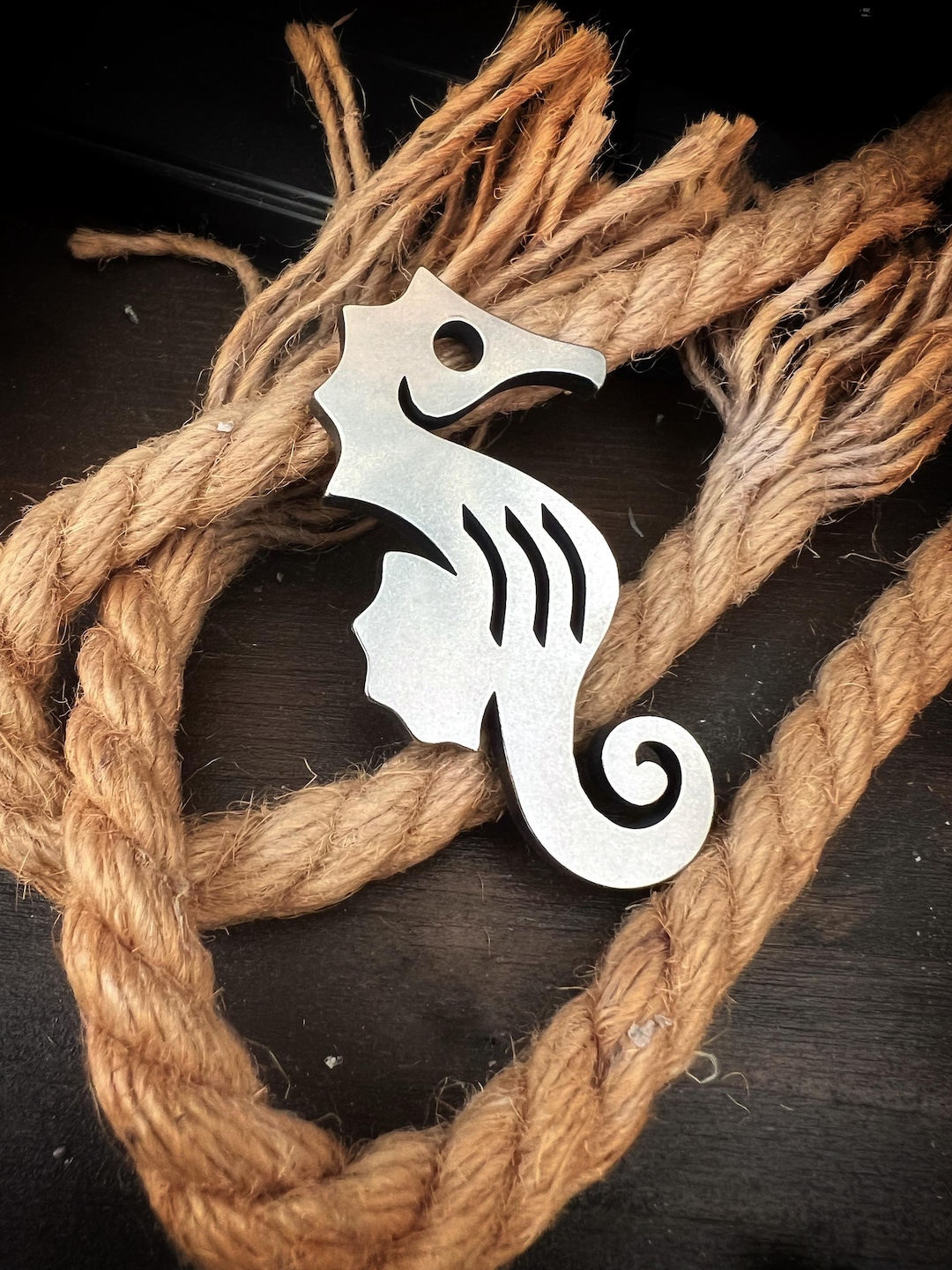 The Bitty Seahorse - EDC Keychain Multitool, Bottle Opener, Key Tool ...